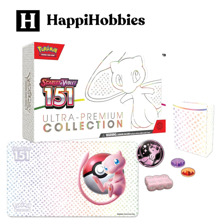 Pokemon TCG: Empty 151 UPC (Ultra Premium Collection) Card Container ...