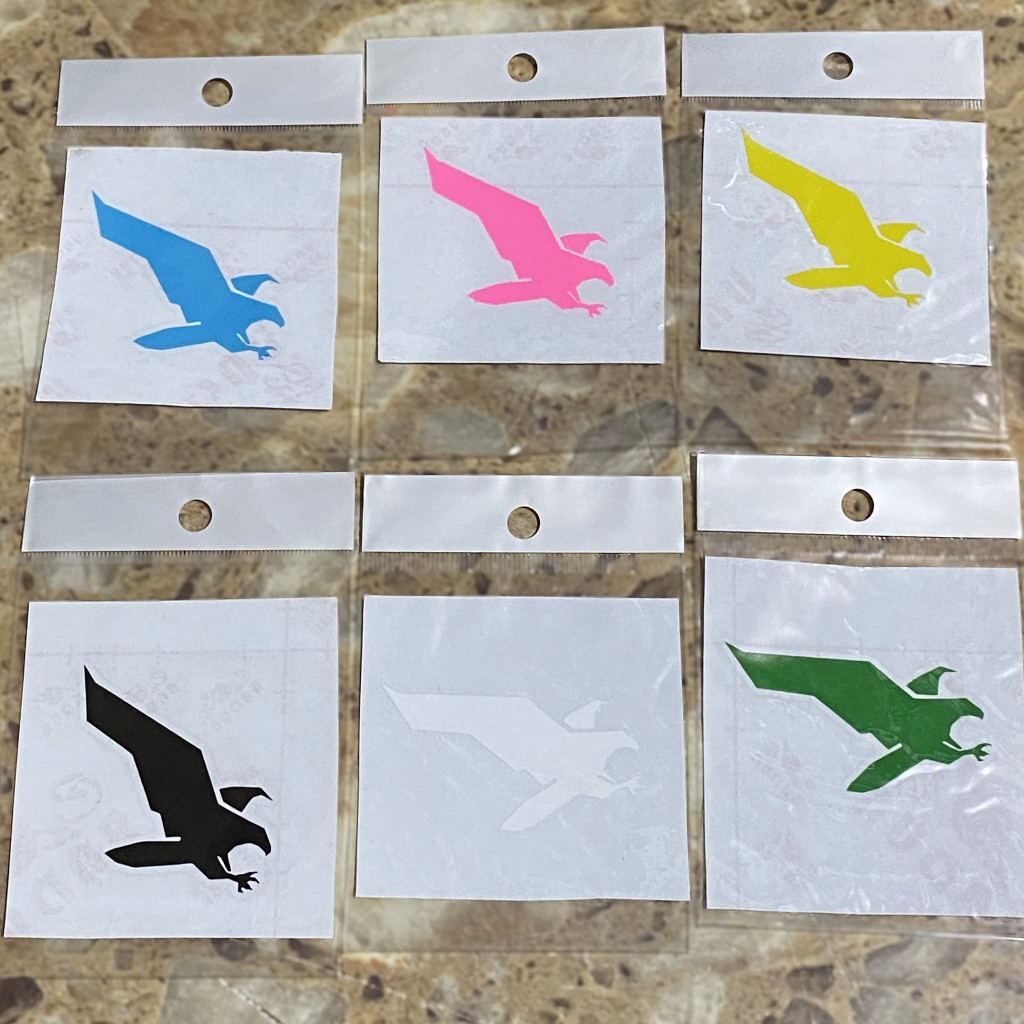 sticker decals buy 1 get 1 free eagle fly bird falcon waterproof ...