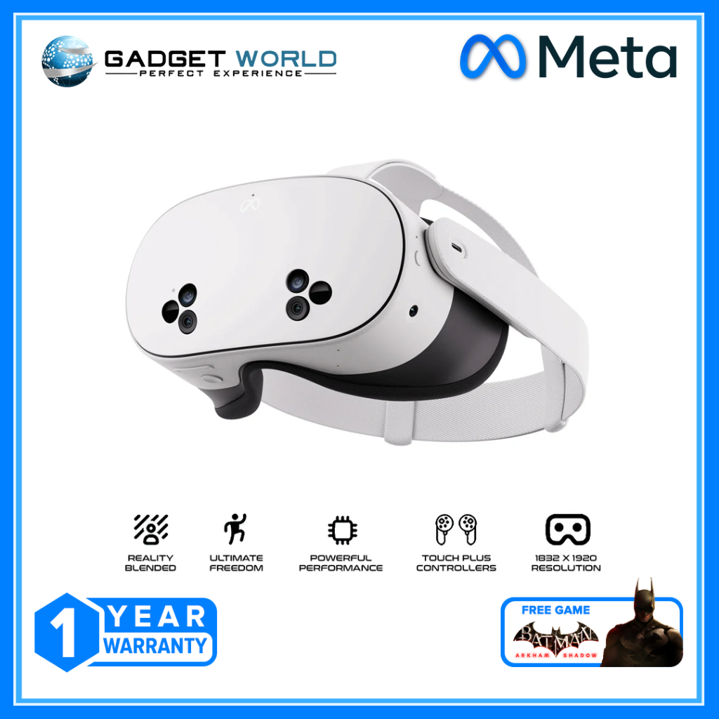 Meta Quest 3s with Batman Arkham Shadows | Shopee Philippines