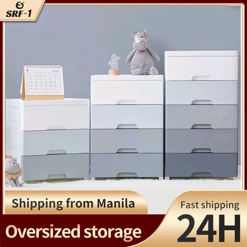 SRF 3-7 Layer Drawer Clothes Storage Durabox Small Drawer Cabinet ...