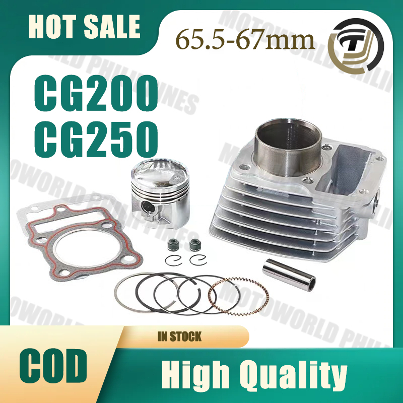 ⚡COD Motorcycle Cylinder Piston Top Engine Parts Kits Set For TMX155 ...