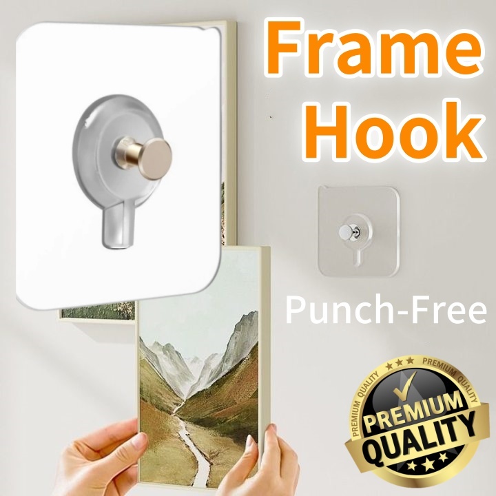 GD Non-Trace Self Adhesive Nails Hook For Photo Frame Hole Hanging Nail ...