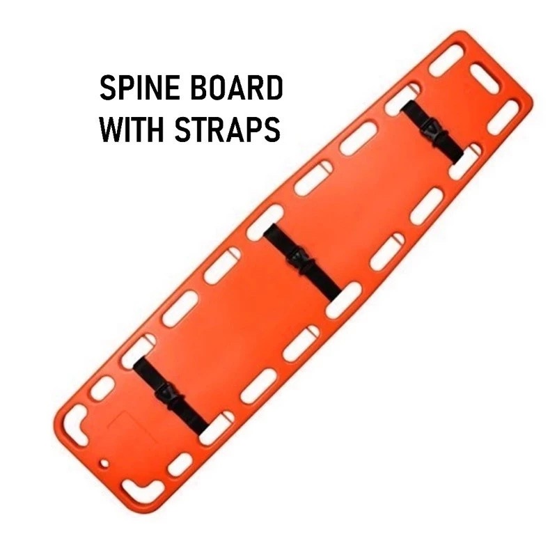Spine Board with Strap Spine Board for Emergency Straps Injury Support ...