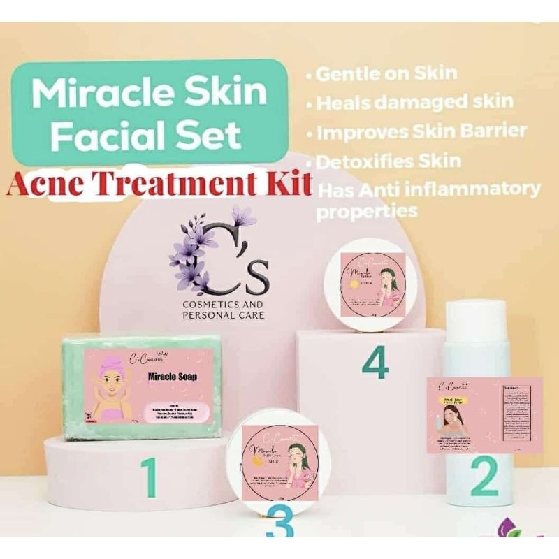 Miracle Acne Treatment Set | Shopee Philippines