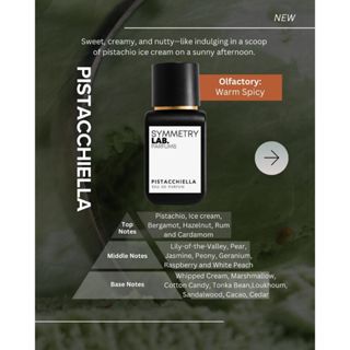 Pistacchiella Eau De Parfum by Symmetry Lab Parfums | Shopee Philippines