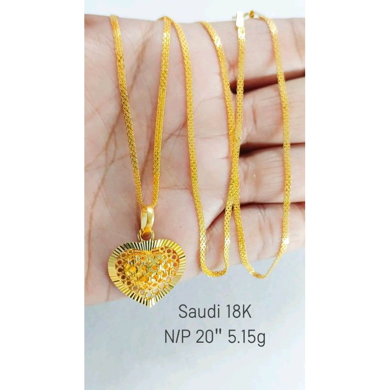 21K NECKLACE SAUDI GOLD PAWNABLE | Shopee Philippines