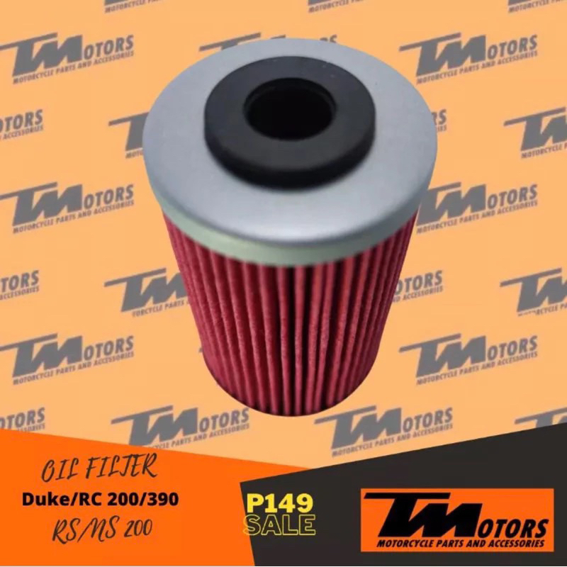 High Flow Oil Filter Universal for KTM 200/390 and NS/RS200 and Dominar ...
