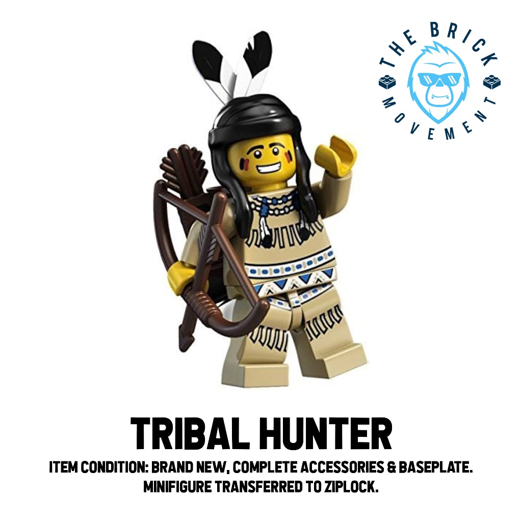 LEGO® Collectible Minifigure Series 1: Tribal Hunter Minifigure ...