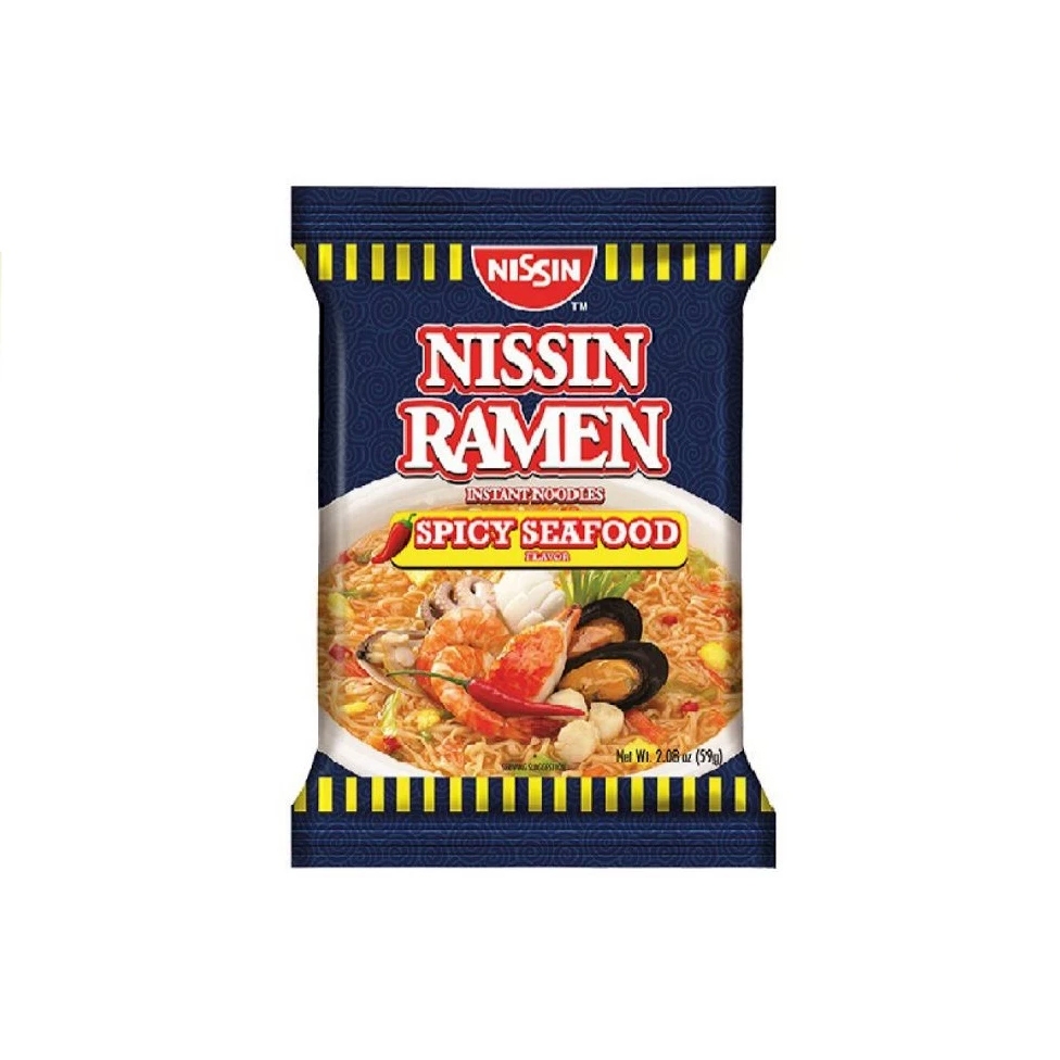 NSP Daily Supermarket Nissin Ramen Spicy Seafood 55g | Shopee Philippines