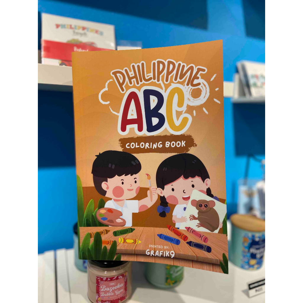 PHILIPPINE ABC COLORING BOOK | Shopee Philippines