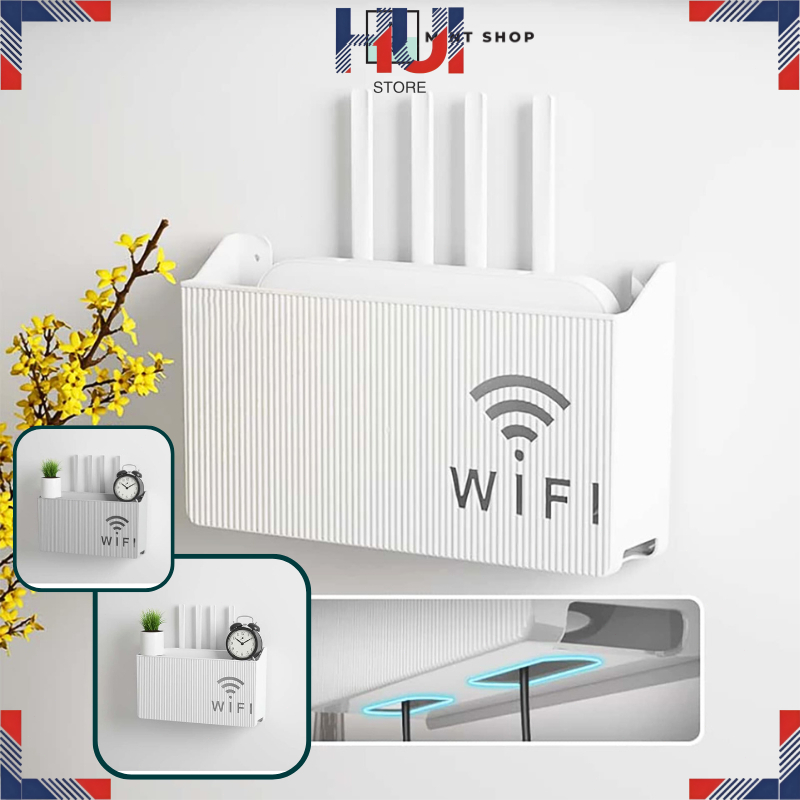 Wall Mount Router Box Office Media Console Wifi Box Wireless Storage ...