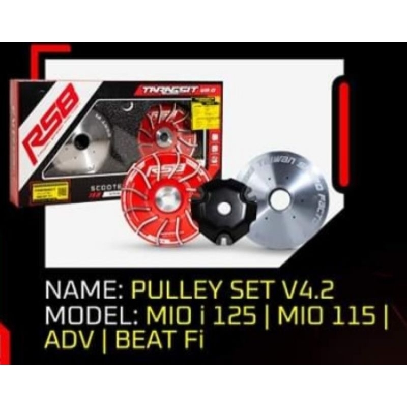 rs8 taragsit pulley set for nmax v1/v2 aerox v1/v2 | Shopee Philippines