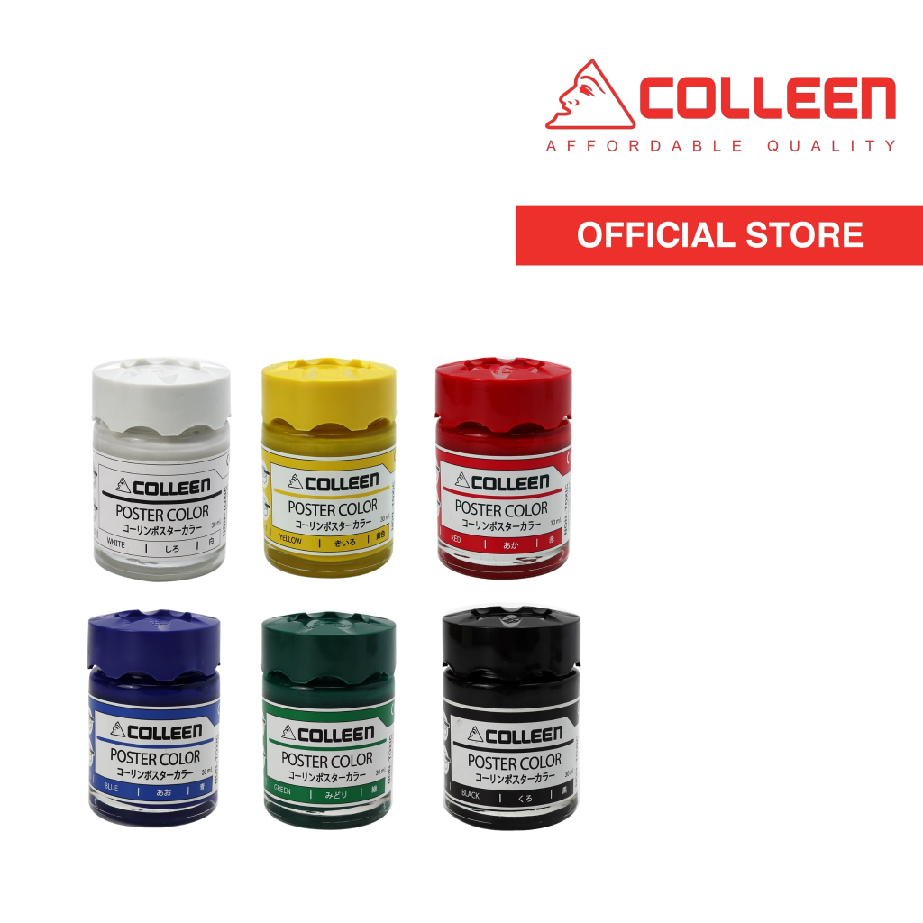 COLLEEN Poster Color | 30ml | 6c (13091) | Shopee Philippines