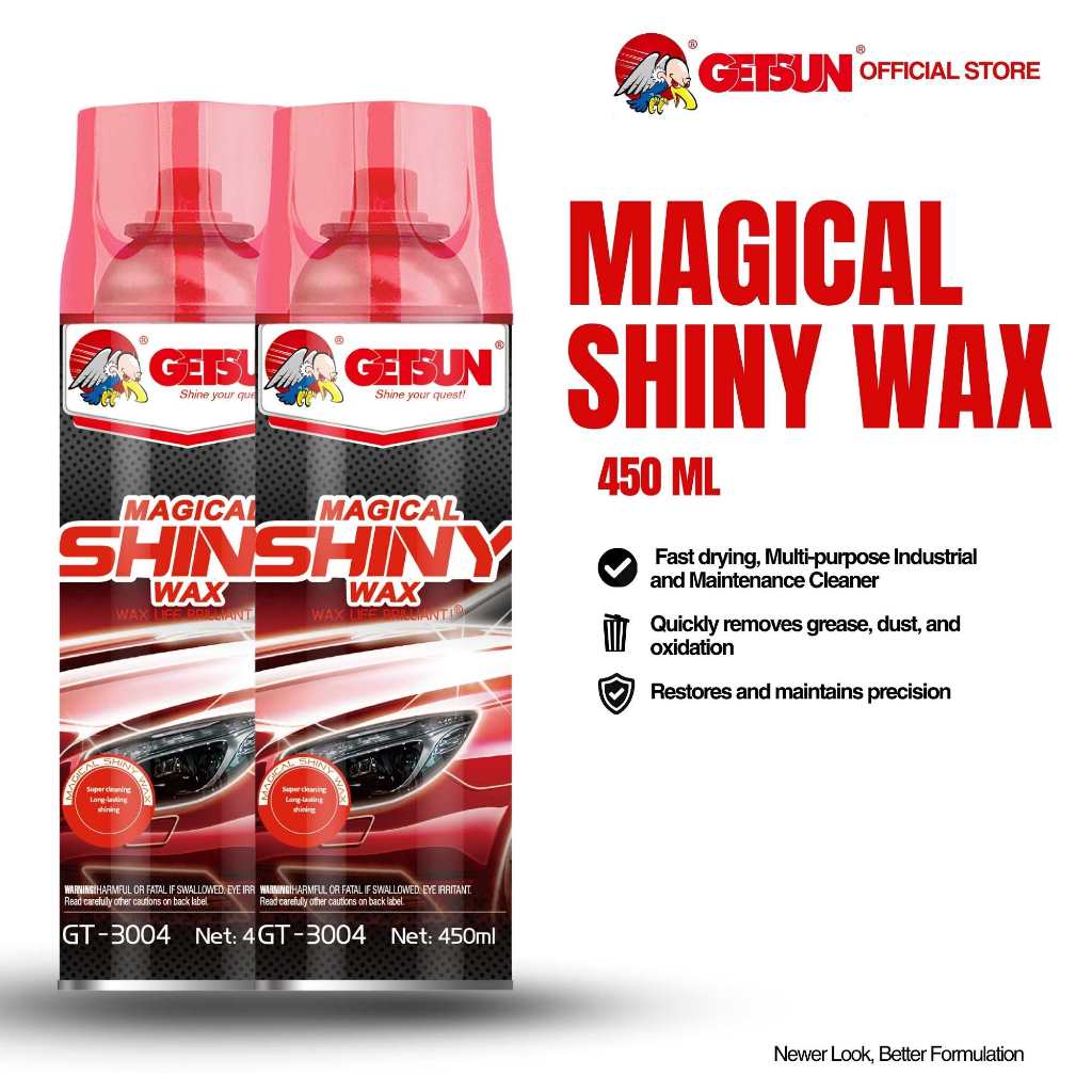 GETSUN MAGICAL SHINY WAX 450ml | Shopee Philippines