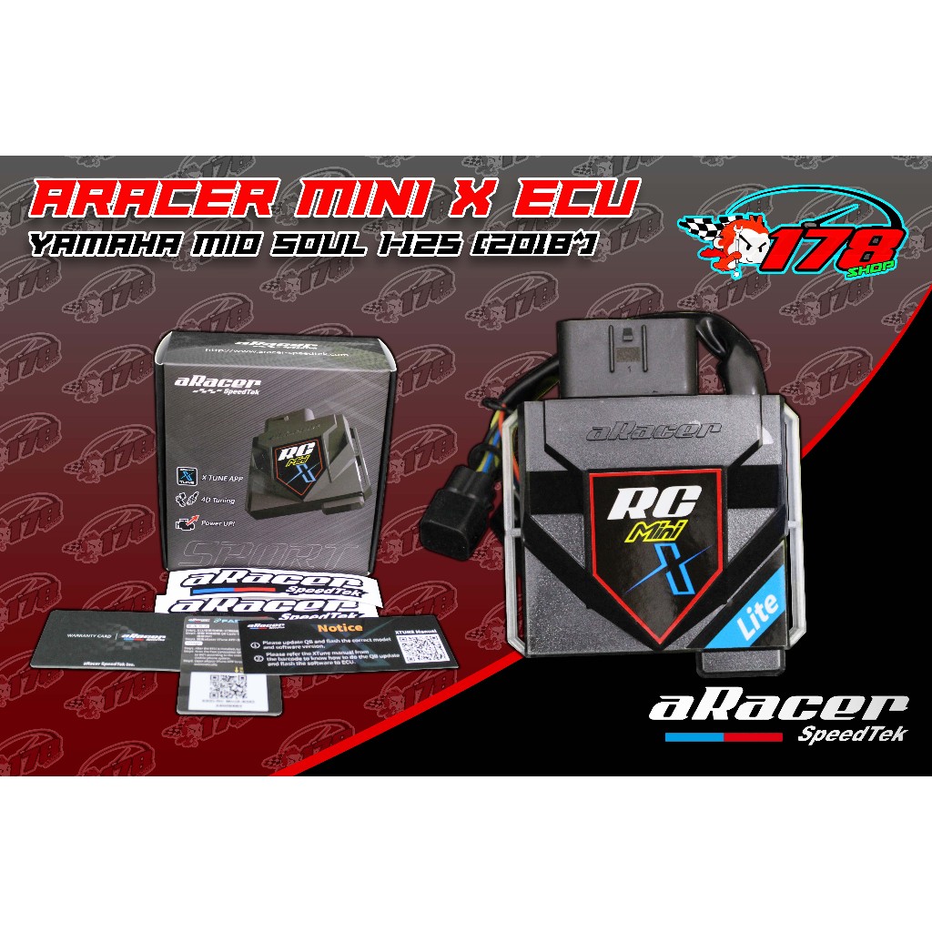 Aracer mini x lite ecu mio i 125 mio soul i 125 24pin | Shopee Philippines