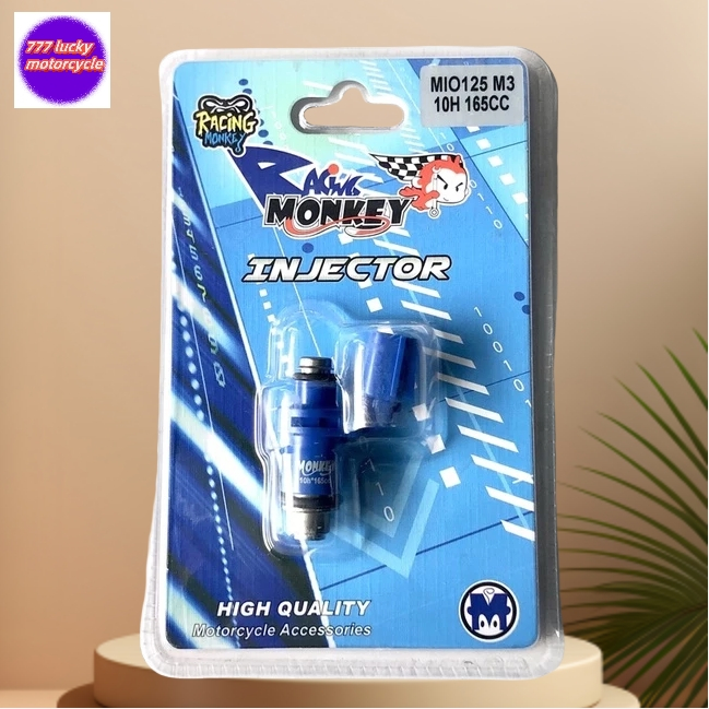 RACING MONKEY FUEL INJECTOR MIO I 125/M3 GT/AEROX 10 HOLES | Shopee ...