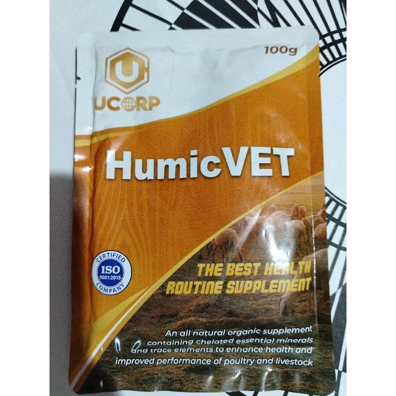 HUMICVET 100 GRAM ORGANIC FOOD SUPPLEMENT FOR ANIMALS | Shopee Philippines