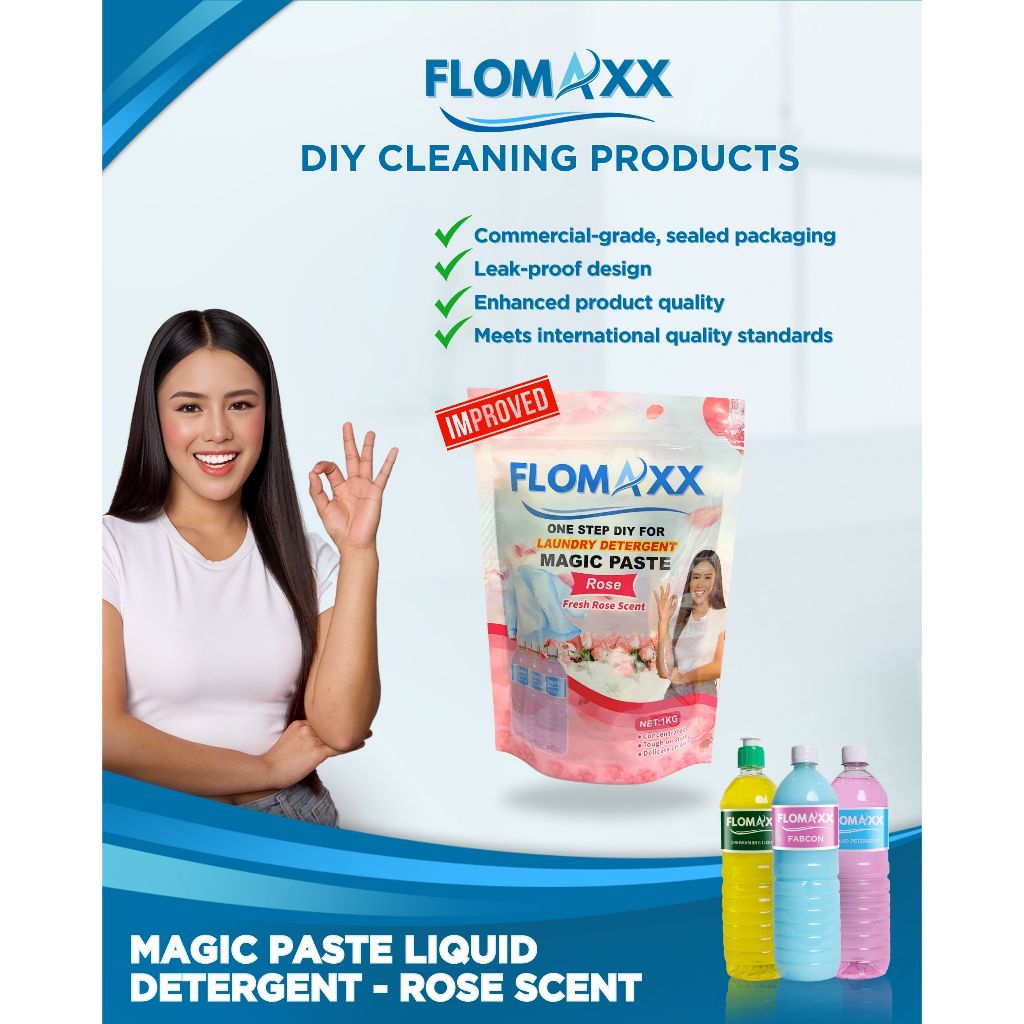 Liquid Detergent Refill Magic Paste – 8L/10L (Regular & Premium) | Flomaxx | Shopee Philippines