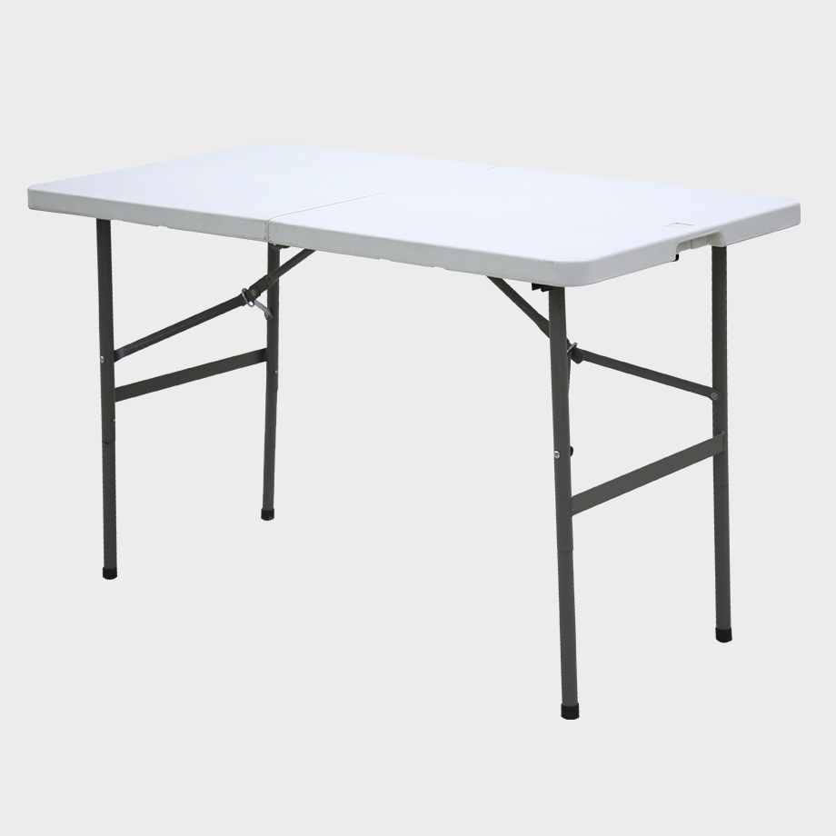ENDURA Wisteria 4 ft fold-in-half table Dining Table Folding Table ...
