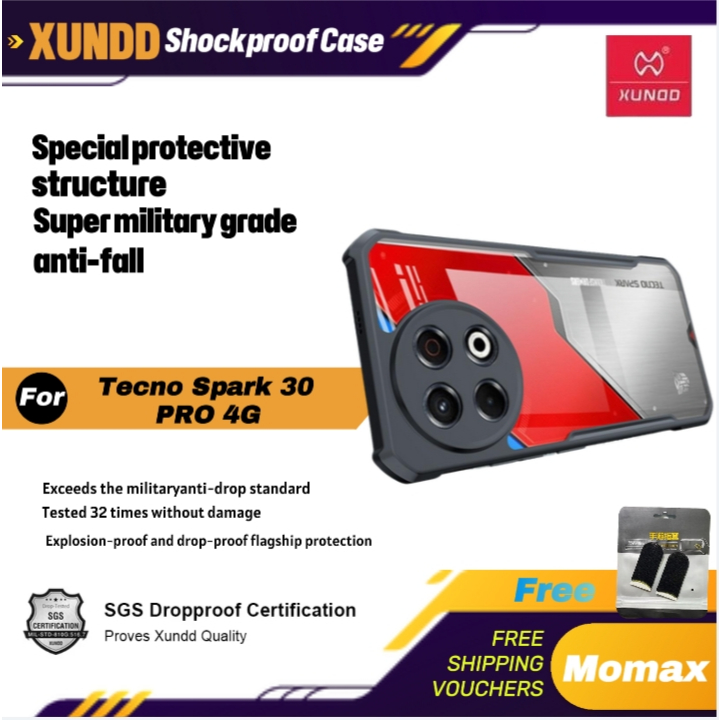 Tecno Spark 30 pro 4G / Spark 30 4G XUNDD Beatle Series Shockproof Case ...