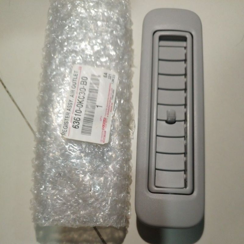 Toyota Fortuner aircon vent louver 2005 - 2015 OEM gray with part ...