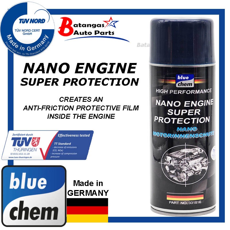BLUECHEM NANO ENGINE SUPER PROTECTION FOR DIESEL AND GASOLINE ENGINES NANO TECHNOLOGY | Shopee ...