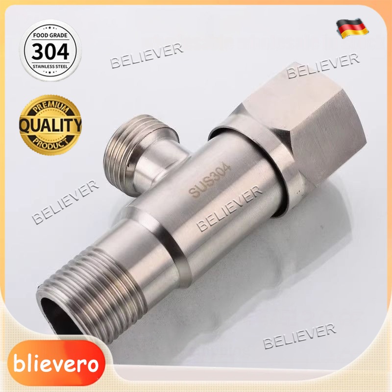 Angle Valve 304 Stainless Steel One Way Angle Valve 1/2 Angle Valve ...