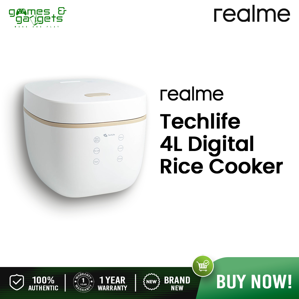 TechLife 4L Digital Rice Cooker | Shopee Philippines