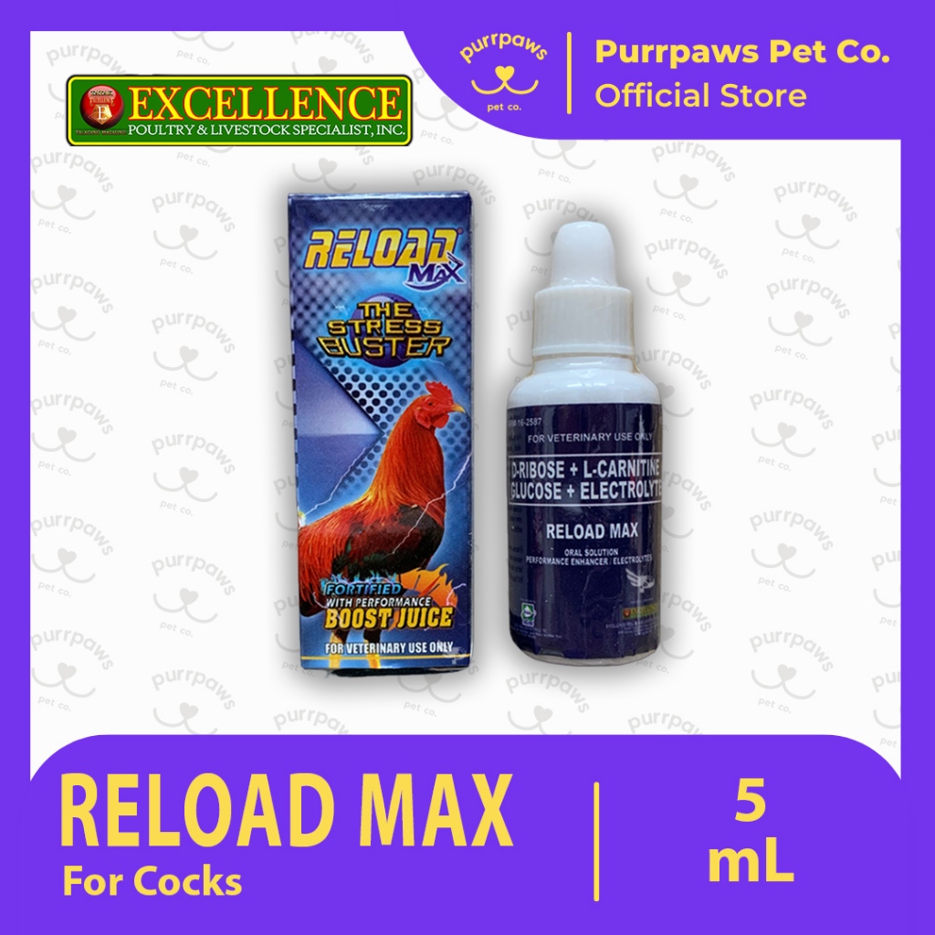 RELOAD MAX Performance Enhancer For Cocks (5 ml) | Shopee Philippines