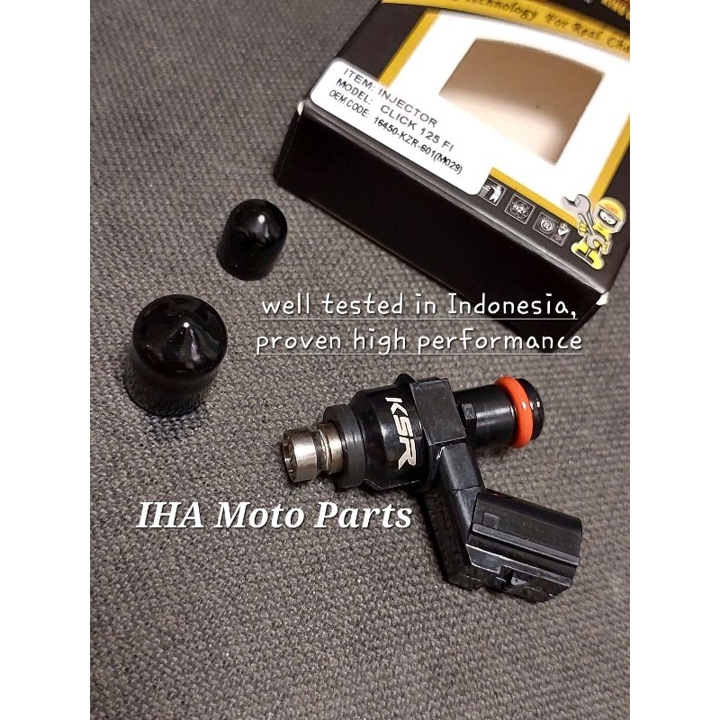 Fuel Injector "Click 125 Fi V1,V2" (KZR/Stock/6 holes) KSR Thailand ...
