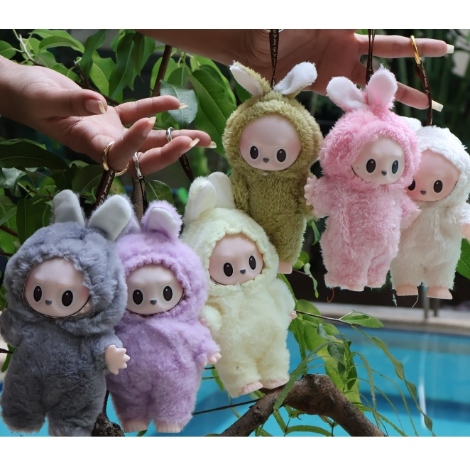 Sunny Shop Trendy labubu doll toys Blind box vinyl series plush doll ...