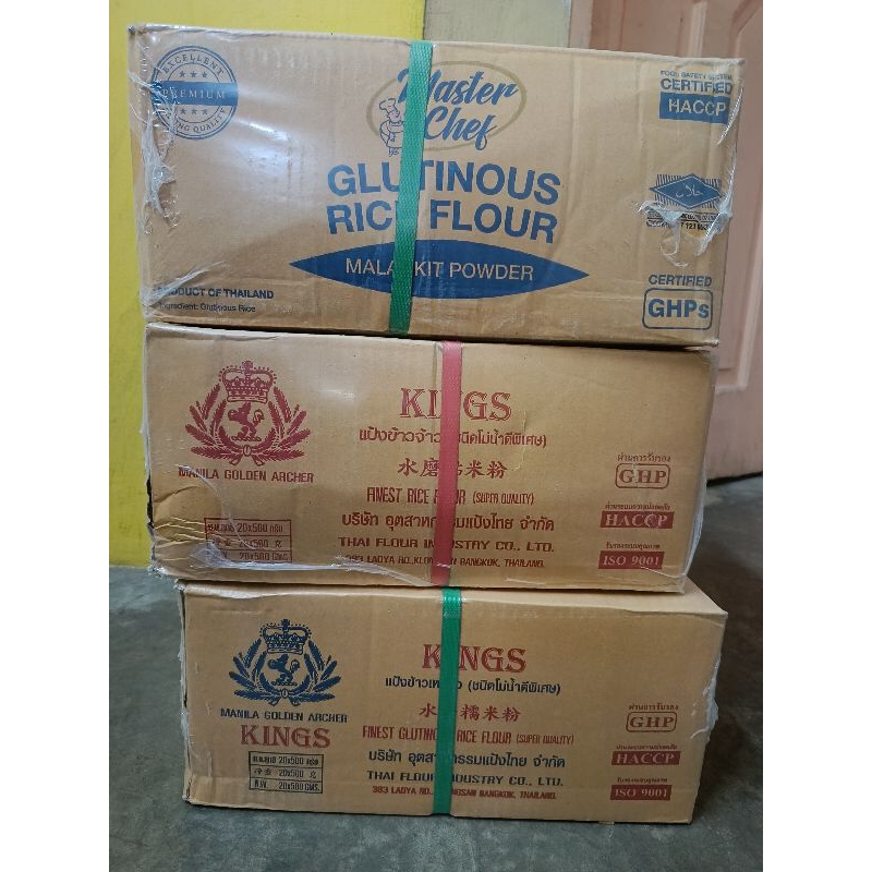 1 case Kings Master Chef 500g/20 Glutinous and Rice Flour Malagkit ...