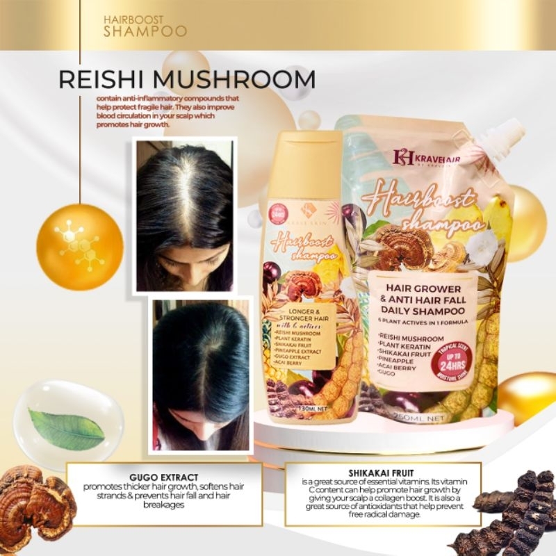 HAIRBOOST HAIR GROWER SHAMPOO shampoo 6 in1 kraveskin gugo shampoo ...