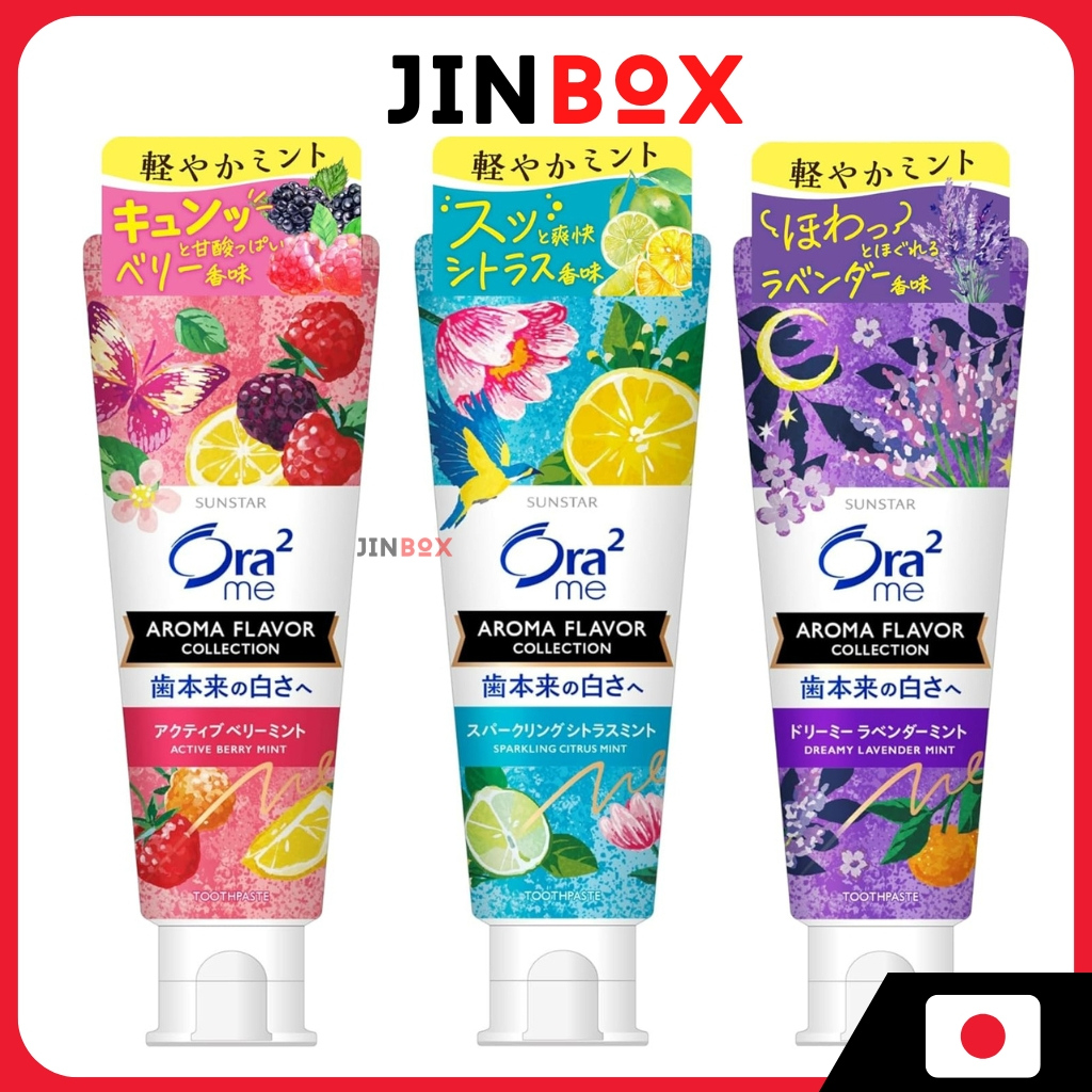 Sunstar Ora2 Me Aroma Flavor Stain Clear Toothpaste 130g | Shopee ...