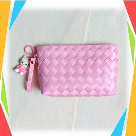 Modern Plastic Bayong Pouch/Wallet (free keychain) | Shopee Philippines