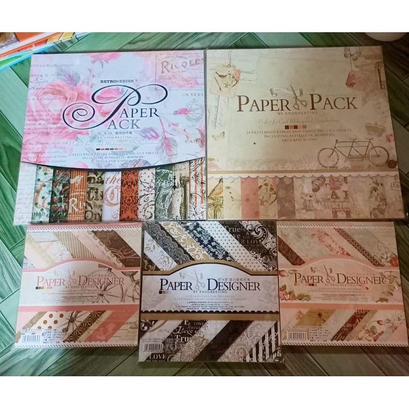 Paper Pack Paper Designer Bundle | Shopee Philippines