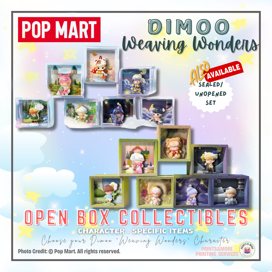 POP MART | Dimoo "Weaving Wonders" Series | Open Box Collectible ...