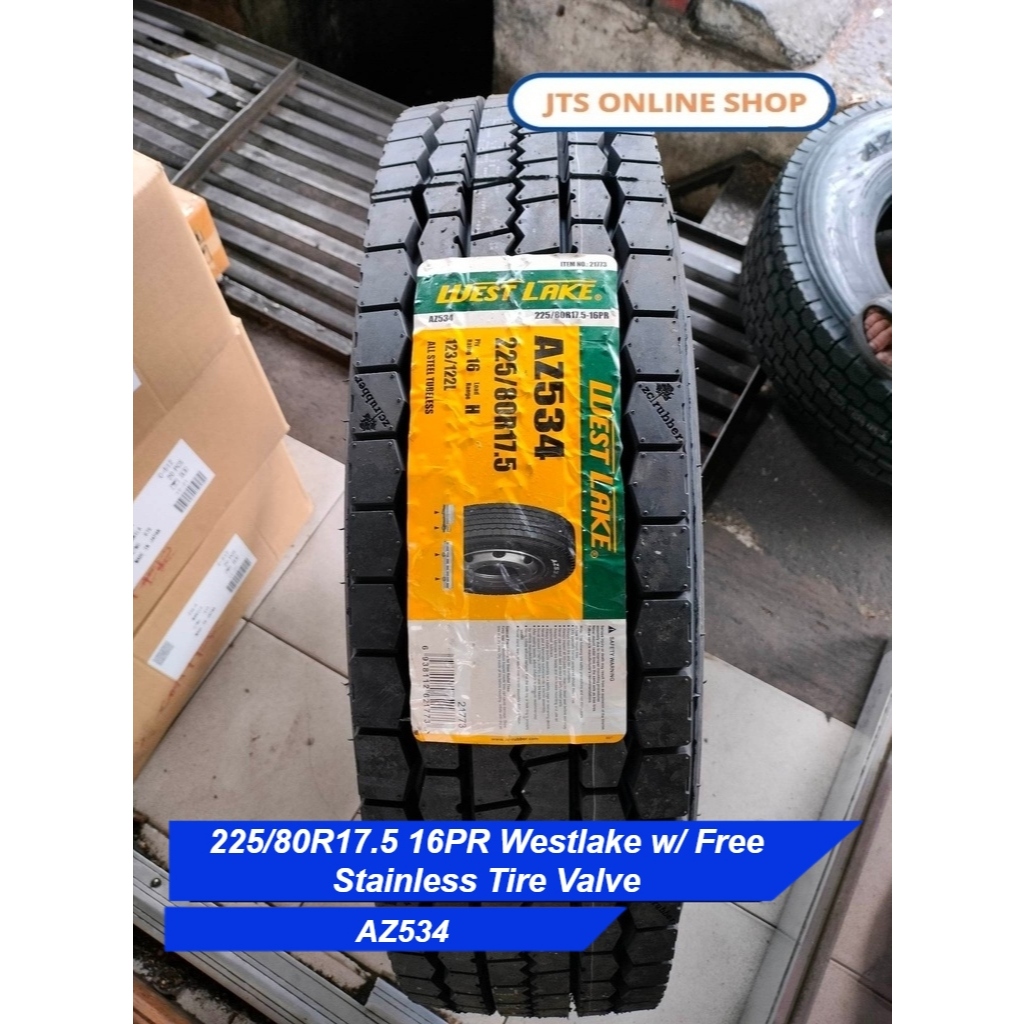 225/80R17.5 16PR Westlake AZ534 w/ Free Stainless Tire Valve | Shopee Philippines