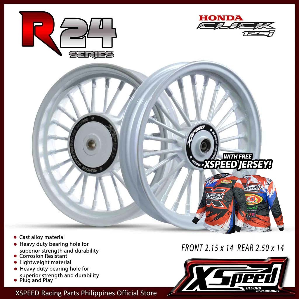 XSPEED MAGS R24 FOR HONDA CLICK | Xspeed Philippines Official | Shopee ...