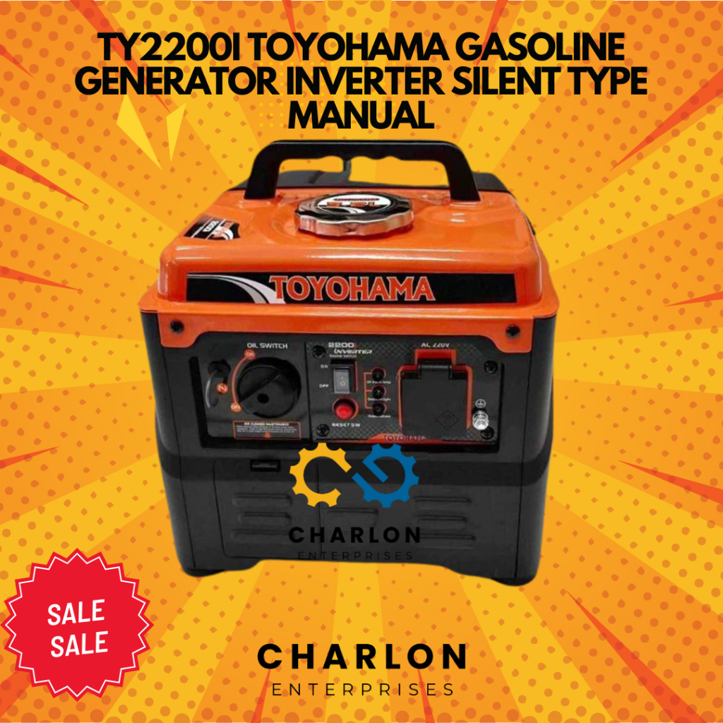 TY2200I Toyohama Gasoline Generator 4 stroke Silent Inverter Type ...