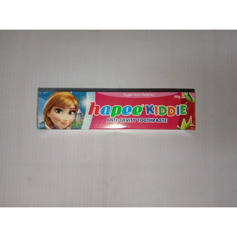 Hapee Kiddie Anti-Cavity Toothpaste 40g | Shopee Philippines