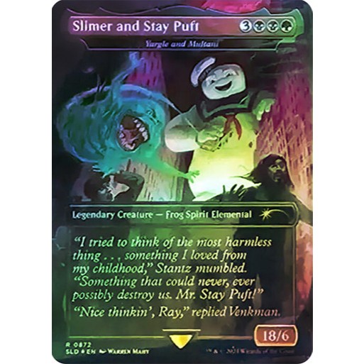 Magic the Gathering | Yargle and Multani // Slimer and Stay Puft ...