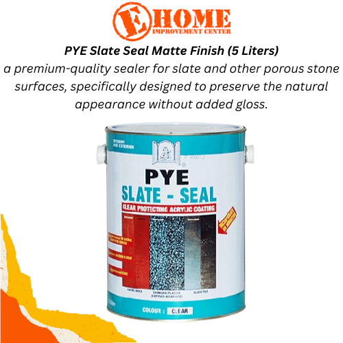 PYE Slate Seal Matte Finish (5 Liters) | Shopee Philippines