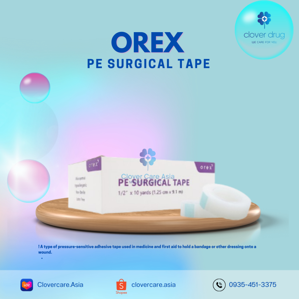 OREX P.E Surgical Tape (per box) | Shopee Philippines