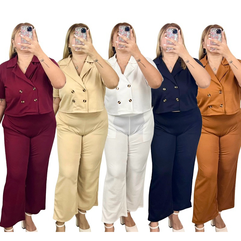 Imee Terno Pants Plussize | Shopee Philippines