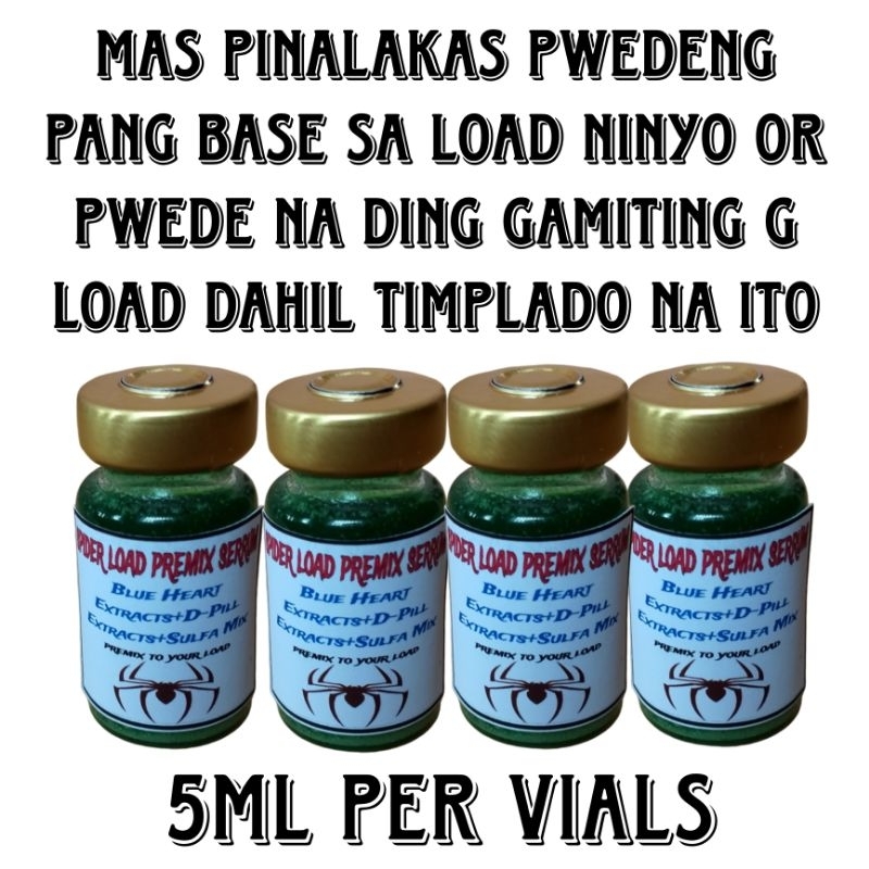 SPIDER G LOAD 5ML SPIDER DERBY GAGAMBA LOAD EXTRA STRONG | Shopee ...