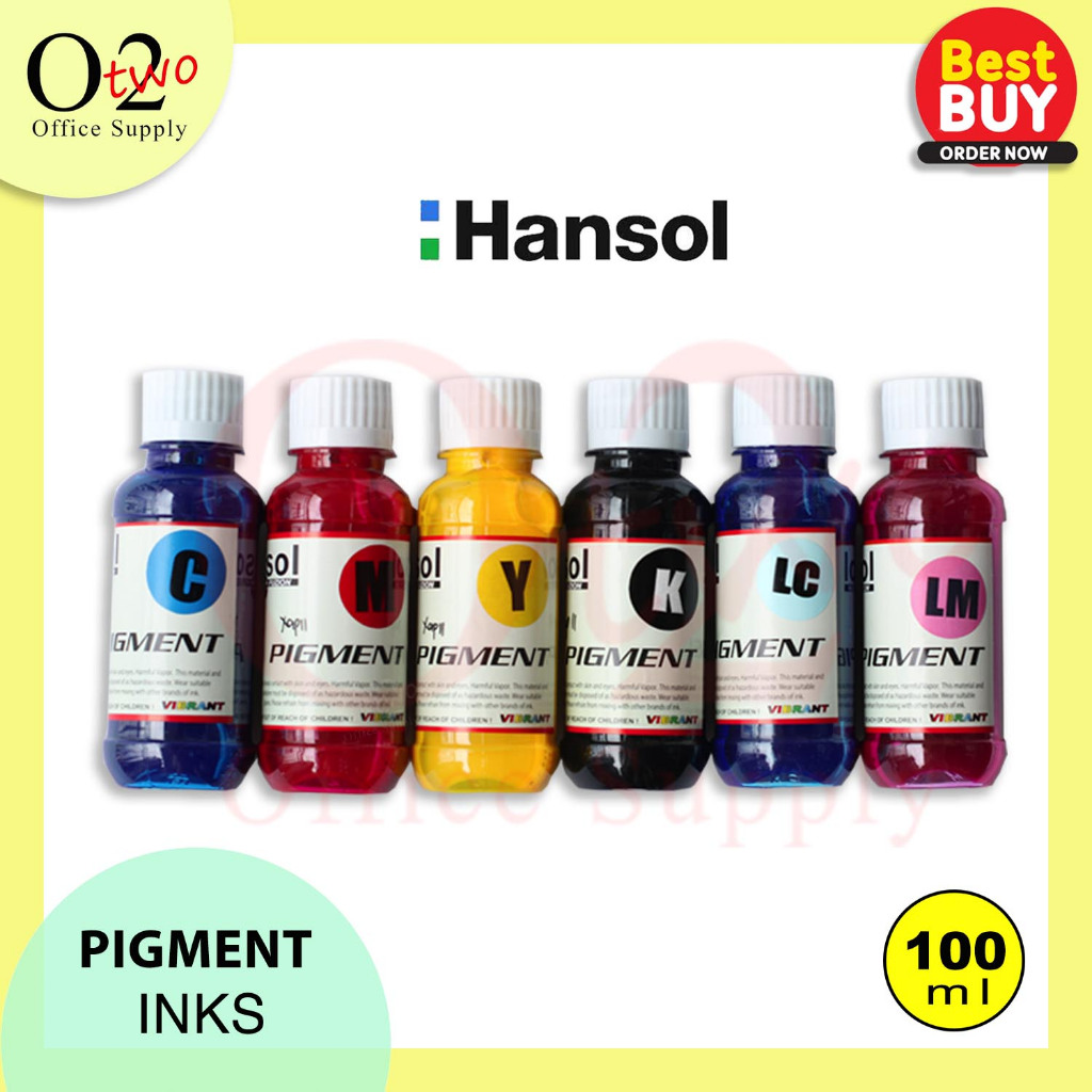 Hansol Pigment Inks 100ML | Shopee Philippines