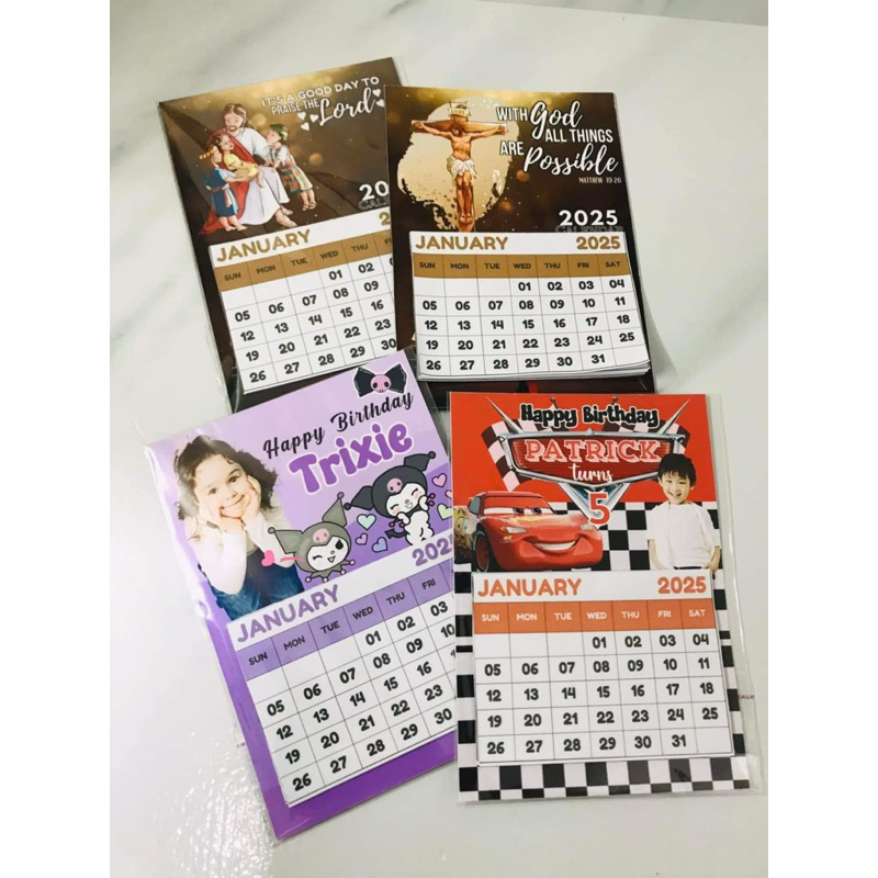 REF MAGNET CALENDAR SOUVENIR (4R size) | Shopee Philippines