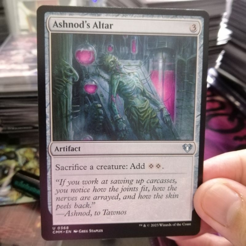 1 Ashnod's Altar CMM MTG card magic the gathering EDH | Shopee Philippines