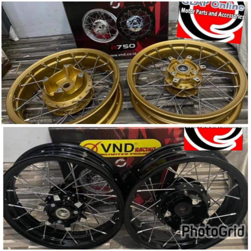 VND RIM SET HONDA ADV 150 F 14*2.5/R 14*3.5 | Shopee Philippines